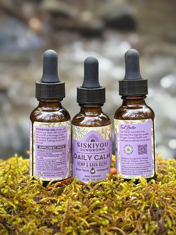 Daily Calm Tincture - Siskiyou Sungrown